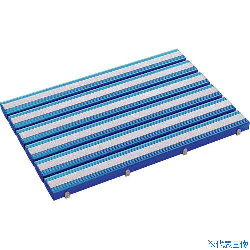 オレンジブック トラスコ中山　TRUSCOテラモト 抗菌滑り止め安全スノコ(お客様組立品)600×900mm 青 〔品番:MR0983413〕[ 注番:1202114]特長●滑り止め付き、抗菌剤入りで強度がある丈夫なスノコです。（お客様組立...