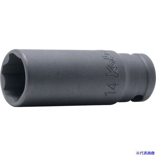 オレンジブック トラスコ中山　TRUSCOKo−ken 9.5mm差込 12角サーフェイスディープソケット 8mm 〔品番:23310M8〕[ 注番:1210356]特長●12角サーフェイスディープソケットです。仕様●差込角(mm)：9.5...