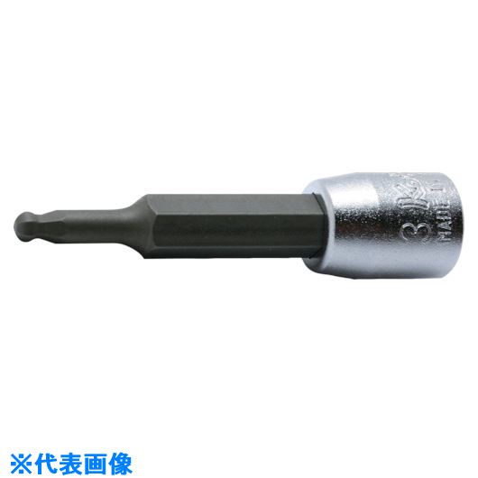 オレンジブック トラスコ中山　TRUSCOKo−ken 6.35mm差込 ヘックスビットソケット(BP)全長50mm 5mm 〔品番:2011M.505〕[ 注番:1210378]特長●ボールポイントタイプヘックスビットソケットです。仕様●...