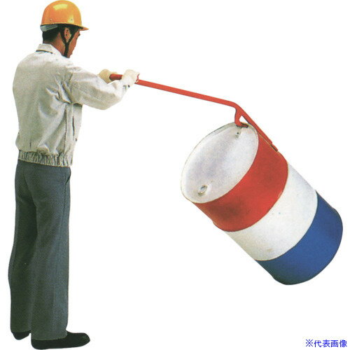オレンジブック トラスコ中山　TRUSCOタイユー ドラム缶起こし器 〔品番:DOKOSHIKI〕[ 注番:1214457]特長●ドラム缶用です。●横倒しのドラム缶が起こせます。仕様●厚さ(mm)：34●長さ(mm)：1125●幅(mm)：...
