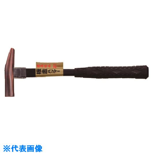 オレンジブック トラスコ中山　TRUSCO王将 ブロンズ板金ハンマーグラス柄24mm 〔品番:021659〕[ 注番:1217301]特長●軽量で耐久性、強度にも優れたグラスファイバー柄を使用しています。用途●屋根板金、ダクト、製缶、電気工...