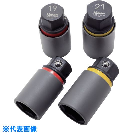 オレンジブック トラスコ中山　TRUSCOKo−ken 低頭ホイールナット対応アダプターソケット 19mm 〔品番:280PM19〕[ 注番:1218316]特長●低頭ホイールナット対応アダプターソケットです。仕様●対辺寸法(mm)：19●...