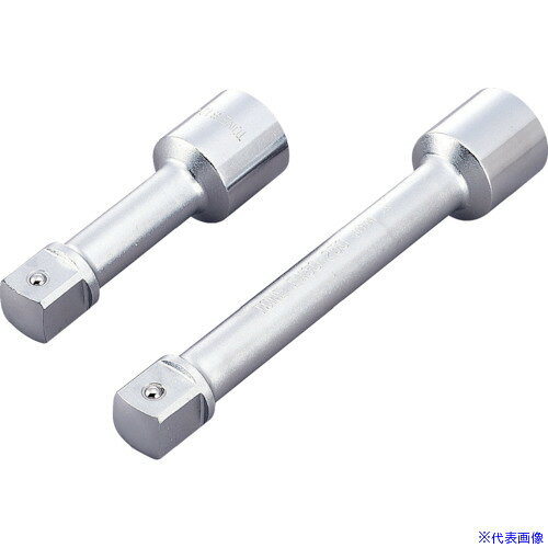 オレンジブック トラスコ中山　TRUSCOTONE エクステンションバー 差込角25.4mm 全長150mm 〔品番:612〕[ 注番:1220870]特長●深くて狭い箇所の作業など、ハンドルが操作しにくい時、ソケットを延長させるために使用...