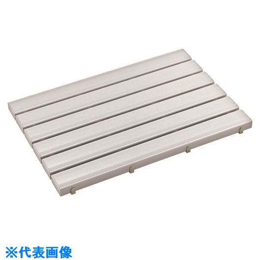 オレンジブック トラスコ中山　TRUSCOテラモト 抗菌安全スノコ(お客様組立品)600×900mm 灰 〔品番:MR0932416〕[ 注番:1222555]特長●抗菌剤入りで強度がある丈夫なスノコです。用途●ロッカールーム、シャワー室な...