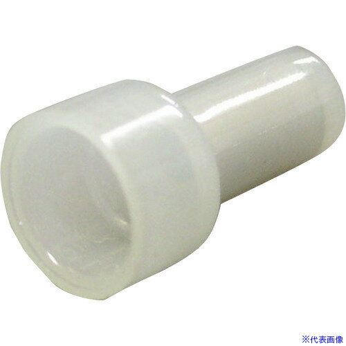 オレンジブック トラスコ中山　TRUSCOニチフ 絶縁被覆付閉端接続子 EC形(100P) 〔品番:EC11100PCS〕[ 注番:1227900]特長●電線の端末に取付、電線と電線を接続する端子です。用途●家庭用電気機器内に。仕様●電線抱...