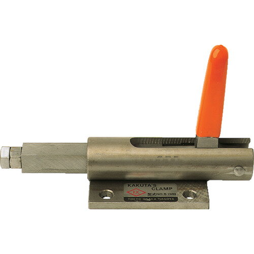 オレンジブック トラスコ中山　TRUSCO角田 横押し型トグルクランプ No.51MB 〔品番:KC51MB〕[ 注番:1229320]特長●シャフトが角ロッドなのでねじれに強いクランプです。仕様●全長(mm)：213●押圧力(kN)：3....