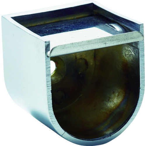 オレンジブック トラスコ中山　TRUSCOフジテック ダイカストU型ソケット25mm 〔品番:B30150〕[ 注番:1232832]特長●上部のプレートを差し込む事により取り付けたパイプの落下を防ぎます。●上部の金具でパイプの落下を防ぎま...