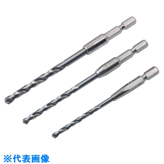オレンジブック トラスコ中山　TRUSCOスーパー 六角軸鉄工ドリル 3.4mm (1本入) 〔品番:092275〕[ 注番:1233787]特長●ポンチ不要のXシンニング加工で鉄・アルミ・木材の穴あけに最適です。用途●鉄・アルミ・木材の穴...