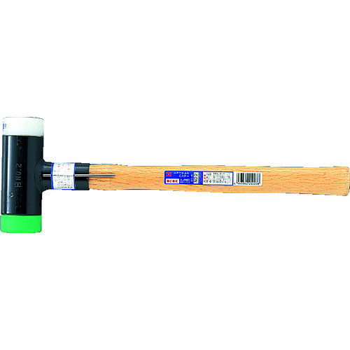 オレンジブック トラスコ中山　TRUSCOOH ショックレスハンマー#1/2 〔品番:OS20〕[ 注番:1234340]特長●ヘッド内部に小鋼球が入っているので反動を吸収し、楽に作業できます。●ショックレス構造になっているので、作業がしや...
