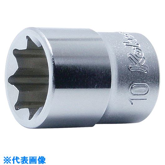 オレンジブック トラスコ中山　TRUSCOKo−ken 6.35mm差込 2重4角ソケット 5.5mm 〔品番:2415M5.5〕[ 注番:1234488]特長●ドレンプラグ等の4角凸形状を駆動可能な2重4角凹ソケットです。仕様●差込角(m...