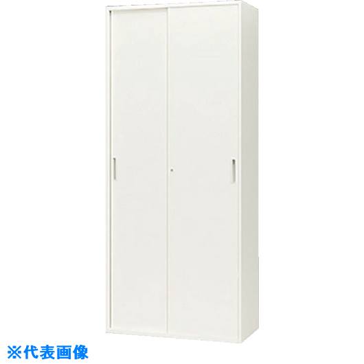 オレンジブック トラスコ中山　TRUSCONAIKI CWL型 引違い書庫(2枚扉) W899×D500×H2100 〔品番:CWL0921HWW〕[ 注番:1236808]特長●さまざまなオフィスにフィットする収納庫シリーズです。●握りや...