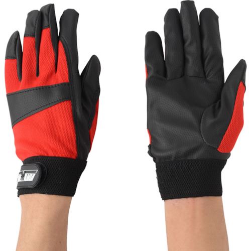 オレンジブック トラスコ中山　TRUSCO川西 PUファントム レッド 1P LLサイズ 〔品番:2973RLL〕[ 注番:1237627]特長●柔軟性・通気性・透湿性に優れ、耐久性にも優れています。用途●内装工事・土木・建築業・重機運転仕...