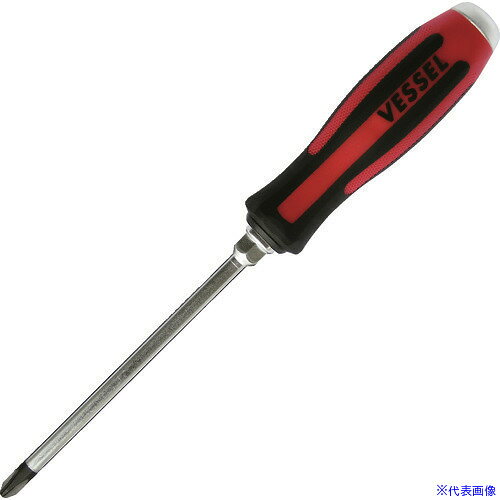 オレンジブック トラスコ中山　TRUSCOVESSEL グリップドライバー メガドラ貫通ドライバー 930 +3×150 〔品番:9303150〕[ 注番:1243187]特長●プラスの刃先はNewジョーズフィットで、刃先に高強度の金属粒を...