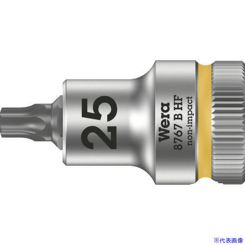 オレンジブック トラスコ中山　TRUSCOWera(ヴェラ) 8767 B HF 3/8 T25 〔品番:003062〕[ 注番:1256349]特長●各サイズが色で分けられているため、サイズを簡単に選べます。●ホールディングファンクション...