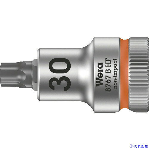 オレンジブック トラスコ中山　TRUSCOWera(ヴェラ) 8767 B HF 3/8 T30 〔品番:003066〕[ 注番:1256352]特長●各サイズが色で分けられているため、サイズを簡単に選べます。●ホールディングファンクション...
