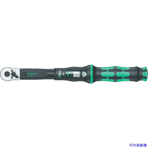 オレンジブック トラスコ中山　TRUSCOWera(ヴェラ) B1 クリックトルクレンチ 10〜50Nm 3/8 〔品番:343962〕[ 注番:1256578]特長●Weraの代名詞でもある、持ちやすいエルゴノミックハンドル「クラフトフォ...