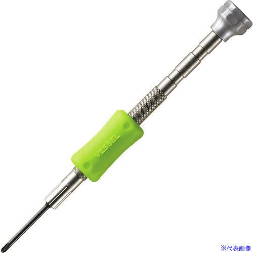 オレンジブック トラスコ中山　TRUSCOVESSEL 精密ドライバー (+)000 全長100mm TD-51 〔品番:TD51000〕[ 注番:1256690]特長●超極小ネジ用の精密ドライバーです。●指に優しく、調整作業で使いやすいク...