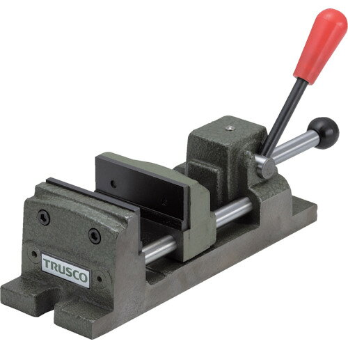 オレンジブック トラスコ中山　TRUSCOTRUSCO クイックグリップバイス 75mm 〔品番:QU75〕[ 注番:1257161]特長●レバー操作だけで加工物を簡単・迅速に固定でき、作業効率が大幅に向上します。●センターバーとガイドバー...