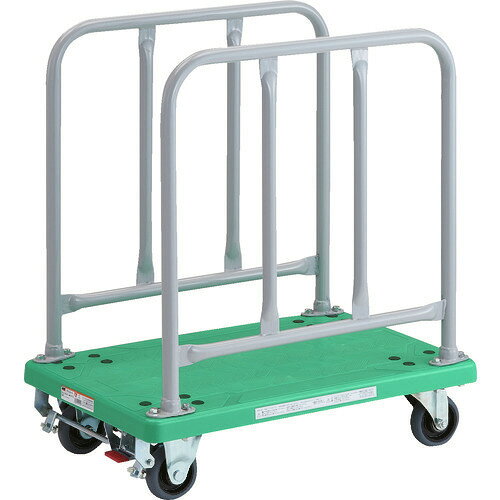 オレンジブック トラスコ中山　TRUSCOTRUSCO グランカート サイドハンドル 718X468 ストッパー付 〔品番:TP710S〕[ 注番:1258886]特長●両サイドのハンドルにより長尺物を運搬できます。●堅牢なリブ構造で耐久性...