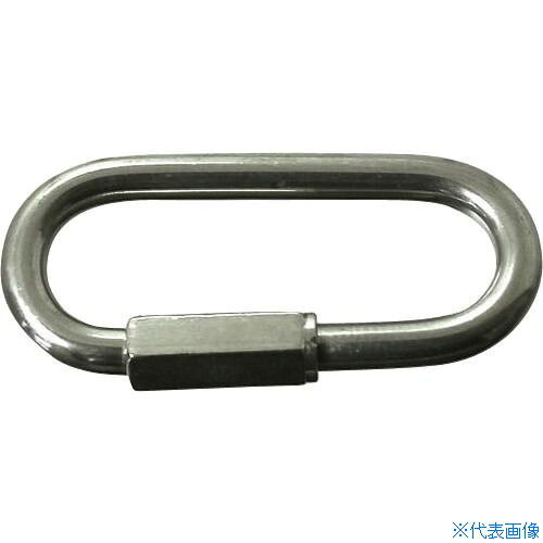 オレンジブック トラスコ中山　TRUSCOニッサチェイン ステンスクリューJ 2.5mm (10個入) 〔品番:SSJ1025〕[ 注番:1263077]特長●ナットを回すだけで簡単に開閉できます。●水回りに最適なステンレス製です。用途●チ...