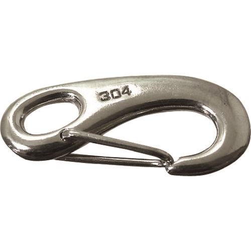 オレンジブック トラスコ中山　TRUSCOニッサチェイン ステンスプリングスナップ 70mm (10個入) 〔品番:SSS70〕[ 注番:1266230]特長●ばね状のリング部分を押し込むことで開閉することができます。●水回りに最適なステン...