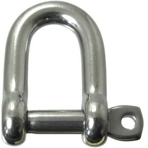 オレンジブック トラスコ中山　TRUSCOニッサチェイン ステンレスシャックル 5mm 〔品番:B1702〕[ 注番:1267669]特長●水回りに最適なステンレス製です。用途●チェイン・ワイヤーロープなどの連結、末端の金具として。仕様●適...