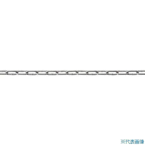 オレンジブック トラスコ中山　TRUSCOニッサチェイン ステンレスヘビーリンク 30m 〔品番:SW1025〕[ 注番:1267751]特長●ベーシックな形状で溶接を施しており、安定した強度があります。●水回りに最適なステンレス製です。用...