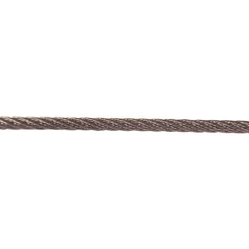 オレンジブック トラスコ中山　TRUSCOニッサチェイン ステンレスワイヤー 150m巻 〔品番:RSY12〕[ 注番:1270885]特長●ステンレス製で耐食性に優れ、リールに巻き取られているので扱いやすくなっています。用途●転倒防止・連...
