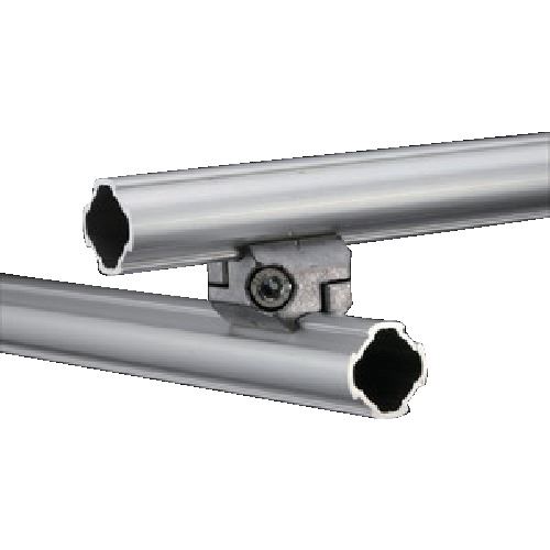 オレンジブック トラスコ中山　TRUSCOSUS 【数量1〜19】クロスコネクタS 〔品番:GFJB55〕[ 注番:1272617]特長●フレームをクロスさせて連結する場合にご使用ください。仕様仕様2●クロスコネクタS材質/仕上●アルミダイ...