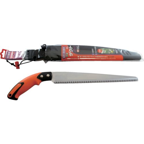 オレンジブック トラスコ中山　TRUSCO三陽金属 剪定鋸ザクト果樹・植木用 UK−2700 〔品番:1254〕[ 注番:1276929]特長●オールマイティーな剪定をされる方に最適のタイプです。●縦挽目の採用により、縦、横、斜め切りが楽に...