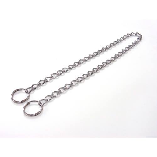 オレンジブック トラスコ中山　TRUSCOニッサチェイン ステンレスカットチェイン 400mm 〔品番:C229〕[ 注番:1277105]特長●両端に二重リングが付いています。用途●物の吊り下げ、引っ掛けなど。仕様●使用荷重(kN)：0....