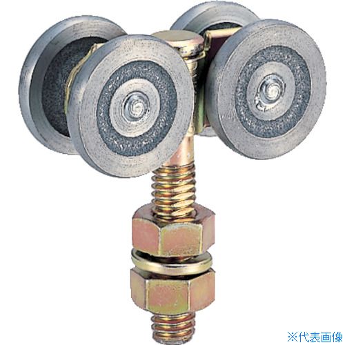 オレンジブック トラスコ中山　TRUSCODAIKEN 2号ドアハンガー用複車 〔品番:24WH〕[ 注番:1278762]特長●軸受部には含油焼結合金を使用しています。●使用頻度の高い場合には、ベアリング複車をご使用ください。用途●扉吊り...