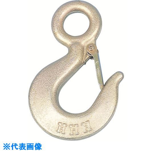 オレンジブック トラスコ中山　TRUSCOHHH アイフックラッチ付 3.0t 〔品番:EL3.0〕[ 注番:1280691]特長●メッキ加工をしています。用途●ワイヤロープ、チェーン等の先端金具。仕様●基本使用荷重(t)：3.0●使用荷重...