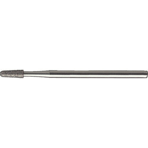 オレンジブック トラスコ中山　TRUSCOTRUSCO ダイヤモンドバー Φ2.5X刃長7X軸2.35 #140 〔品番:T2122M〕[ 注番:1281208]特長●乾式での使用は可能ですが、研削液を使用すれば精度・仕上がりが良くなり、切...