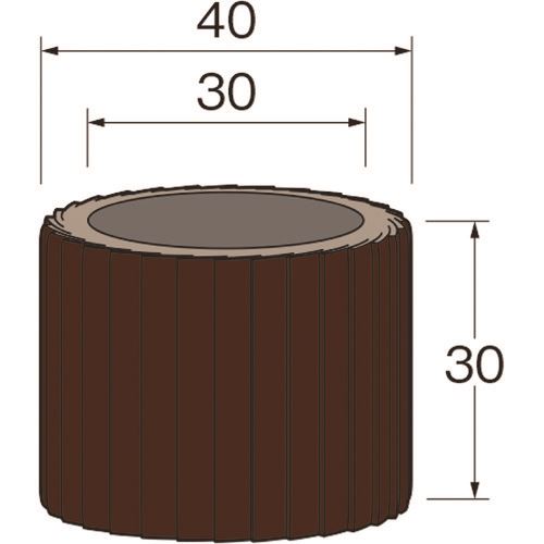オレンジブック トラスコ中山　TRUSCOリューター ポリゴンバンドA(アランダム)外径(mm)：40幅(mm)：30粒度(#)：240 〔品番:S6156〕[ 注番:1284289]特長●研削力に優れ作業効率をアップさせます。●空冷効果が...