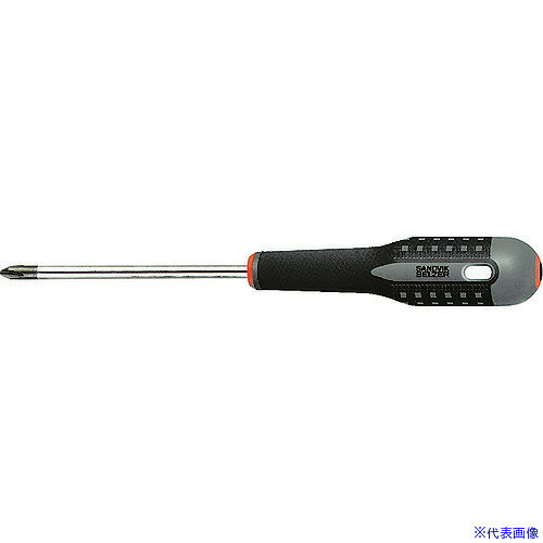 オレンジブック トラスコ中山　TRUSCOBAHCO エルゴドライバー +100 〔品番:BE8620〕[ 注番:1286811]特長●人間工学に基づいた手に優しいエラストマー付エルゴハンドルです。●ハンドル両端部に色あせしないカラーコーテ...