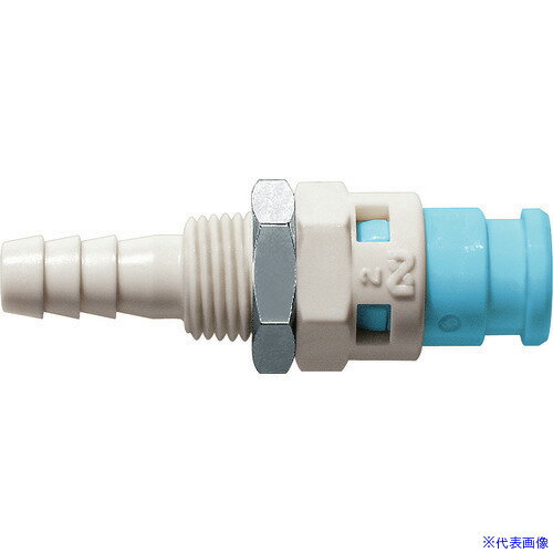 オレンジブック トラスコ中山　TRUSCO日東 キューブカプラ相手側取付サイズ内径φ4チューブ(65239) 〔品番:SPC04PHBBLUPOM〕[ 注番:1290701]特長●5色のカラーバリエーションで配管の接続ミスを防止します。●　...
