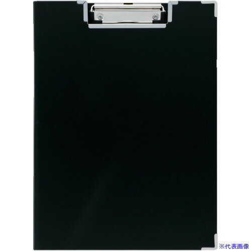 オレンジブック トラスコ中山　TRUSCOKING JIM クリップボ−ドBF(カバー付) A4 短辺とじ 黒 収納約30枚 〔品番:309BFBK〕[ 注番:1291230]特長仕様●色：黒●用紙サイズ：A4ヨコ型●幅(mm)：240●高...
