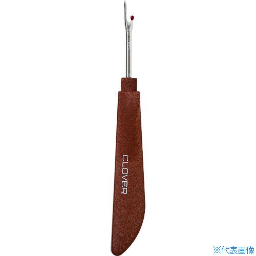 オレンジブック トラスコ中山　TRUSCOCLOVER リッパー 〔品番:21501〕[ 注番:1292186]特長●縫い目、しつけ糸の糸切りに便利です。●長い方の先を糸の下に差し込み、押すようにして使います。●生地を傷めない小さな玉を付け...