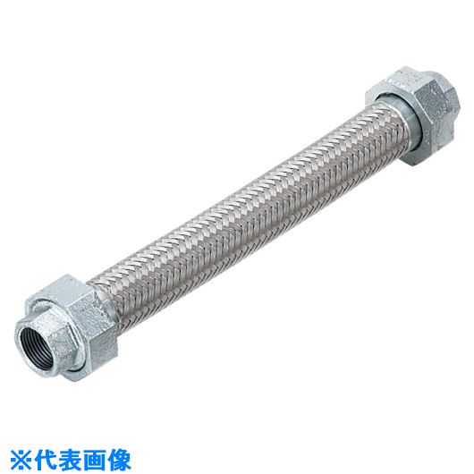 オレンジブック トラスコ中山　TRUSCONFK フィットユニオン式フレキシブルホース(無溶接式) ユニオンFCMB 40A×2000L 〔品番:NK1100FCMB40A2000L〕[ 注番:1298718]特長●継手の組み込みが無溶接の...