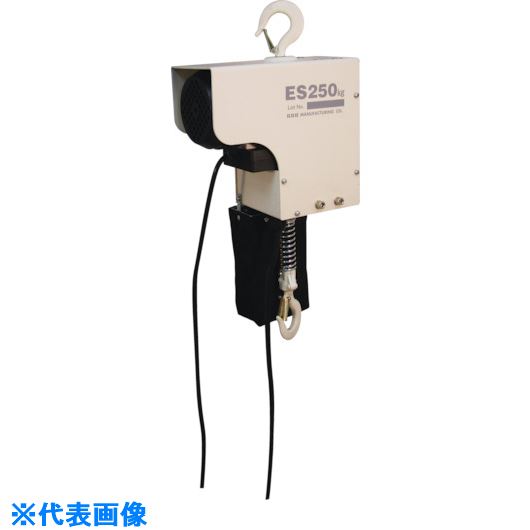 オレンジブック トラスコ中山　TRUSCOHHH 電気チェーンブロック 〔品番:ES250X6〕[ 注番:1310628]特長仕様●定格荷重(t)：0.25●標準揚程(m)：6●巻上速度(m/min)：3●フック間最小距離(mm)：495●...