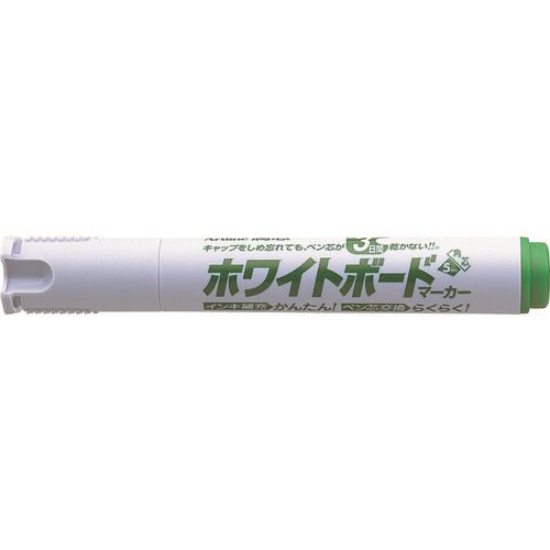 オレンジブック トラスコ中山　TRUSCOシヤチハタ アートライン潤芯 WボードM角芯 緑 〔品番:K529G〕[ 注番:1311175]特長●キャップをしめ忘れても、ペン芯が約3日間乾きません。●らくらくインキ補充・ペン芯交換で、繰り返し...