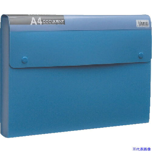 オレンジブック トラスコ中山　TRUSCOKING JIM キングジム A4ドキュメントFエコノミ−タイプ 青 〔品番:2274B〕[ 注番:1312653]特長●お手頃価格で、快適な書類整理を実現します。●たくさん分類できる13ポケットで...