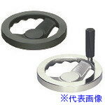 オレンジブック トラスコ中山　TRUSCOイマオ ハンドル 角リム型ハンドル車(加工付) ハンドル径125mm 〔品番:BS125ERK15〕[ 注番:1323945]特長●指かけ付きリム形状です。●軸穴・キー溝・押しねじ穴1ヶ所（軸穴径：...