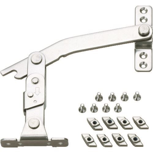 オレンジブック トラスコ中山　TRUSCOSUGATSUNE (180041618)ステンレス鋼製ロック付重量扉用ステーアルミフレーム取付用セットAS−YA−0812R−30−6 〔品番:ASYA0812R306〕[ 注番:1325254]...