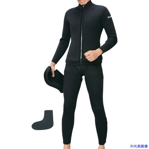 オレンジブック トラスコ中山　TRUSCOハンシン WS−130 ウェットスーツ LO 〔品番:WS130LO〕[ 注番:1326244]特長●擦れ強く防寒性にも優れたCRスポンジ4mm厚＋ナイロンジャージを使用しています。●便利な上着、ズ...