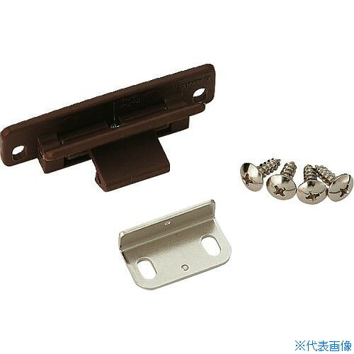 オレンジブック トラスコ中山　TRUSCOSUGATSUNE (140051028)LL−66BRレバーラッチ 〔品番:LL66BR〕[ 注番:1327188]特長●かぶせ仕様で、キャビネット地板の下側まで伸びがある扉に使用します。●地震な...
