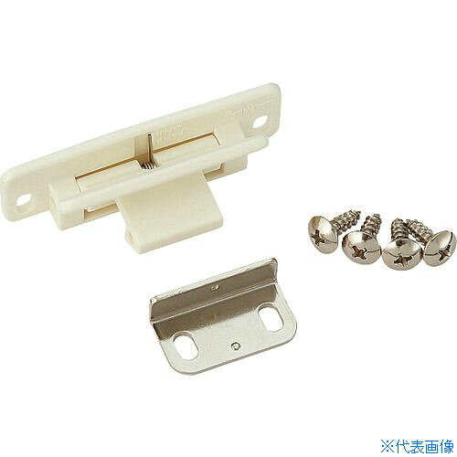 オレンジブック トラスコ中山　TRUSCOSUGATSUNE (140051027)LL−66WTレバーラッチ 〔品番:LL66WT〕[ 注番:1327190]特長●かぶせ仕様で、キャビネット地板の下側まで伸びがある扉に使用します。●地震な...