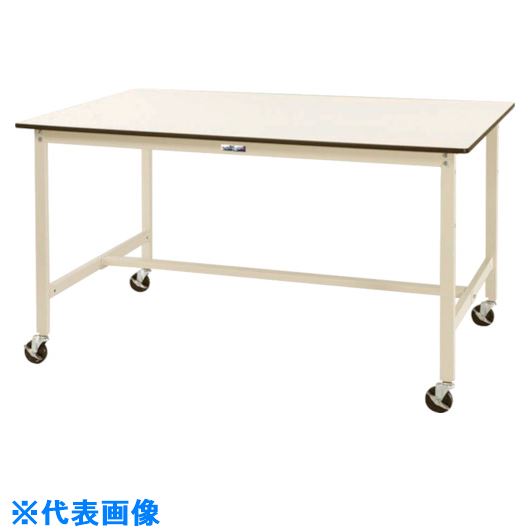 オレンジブック トラスコ中山　TRUSCOヤマテック 軽量作業台 ワークテーブル ワイドタイプ 移動式 W1800×D1200×H1016mm 〔品番:SWPWHC1812II〕[ 注番:1333875]特長●小さな天板では何かと不便な梱包...