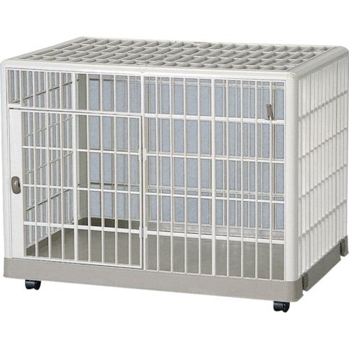 オレンジブック トラスコ中山　TRUSCOIRIS 314736 プラケージ 1段 ベージュ 〔品番:810BE〕[ 注番:1335551]特長●サビない、手入れが簡単、軽い等オールプラスチック製の良さを活かした室内犬に最適なケージです。●...